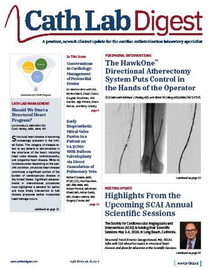 Volume 32 - Issue 4 - April 2024 | Cath Lab Digest